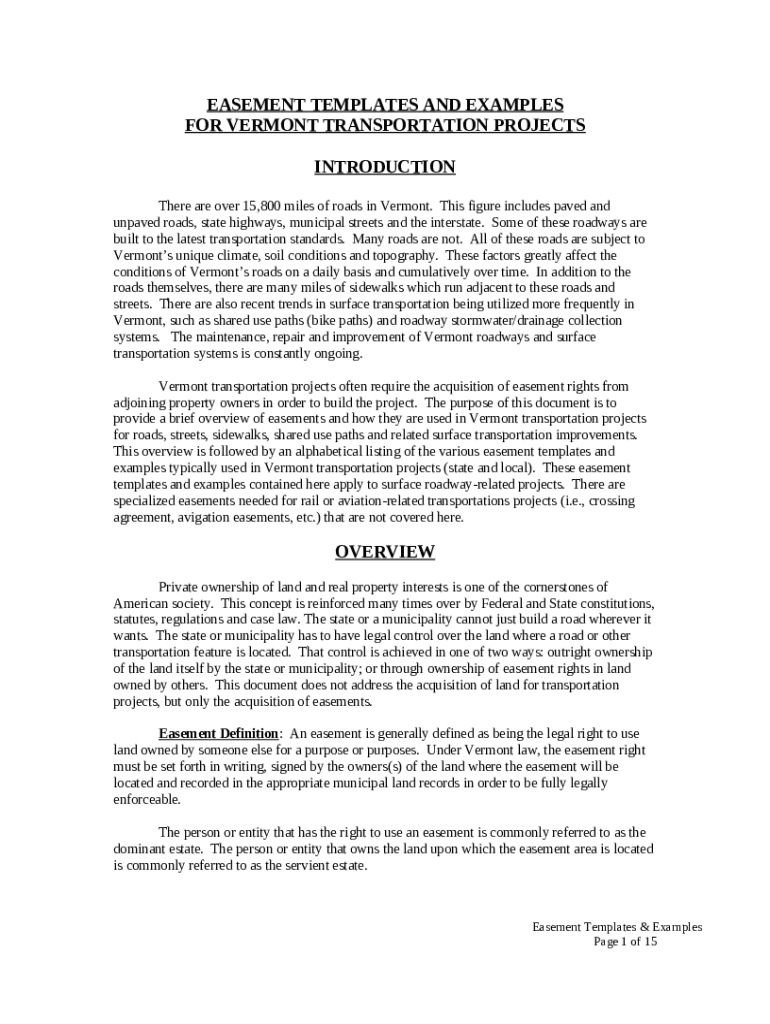 factbook.vtrans.vermont.govsample-easement-agreementHistoric Bridge ...