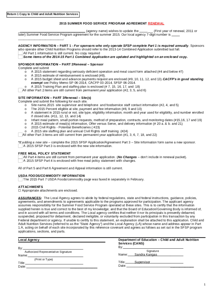 doe.sd.govcansdocumentsSummer Food Service Program (SFSP) Application ...