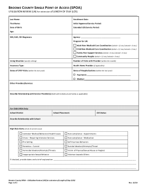 Fillable Online Utilization Review Worksheet Fax Email Print - pdfFiller