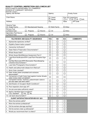 Fillable Online Fillable Online Quality Inspection Checklists - How to ... Fax Email Print ...