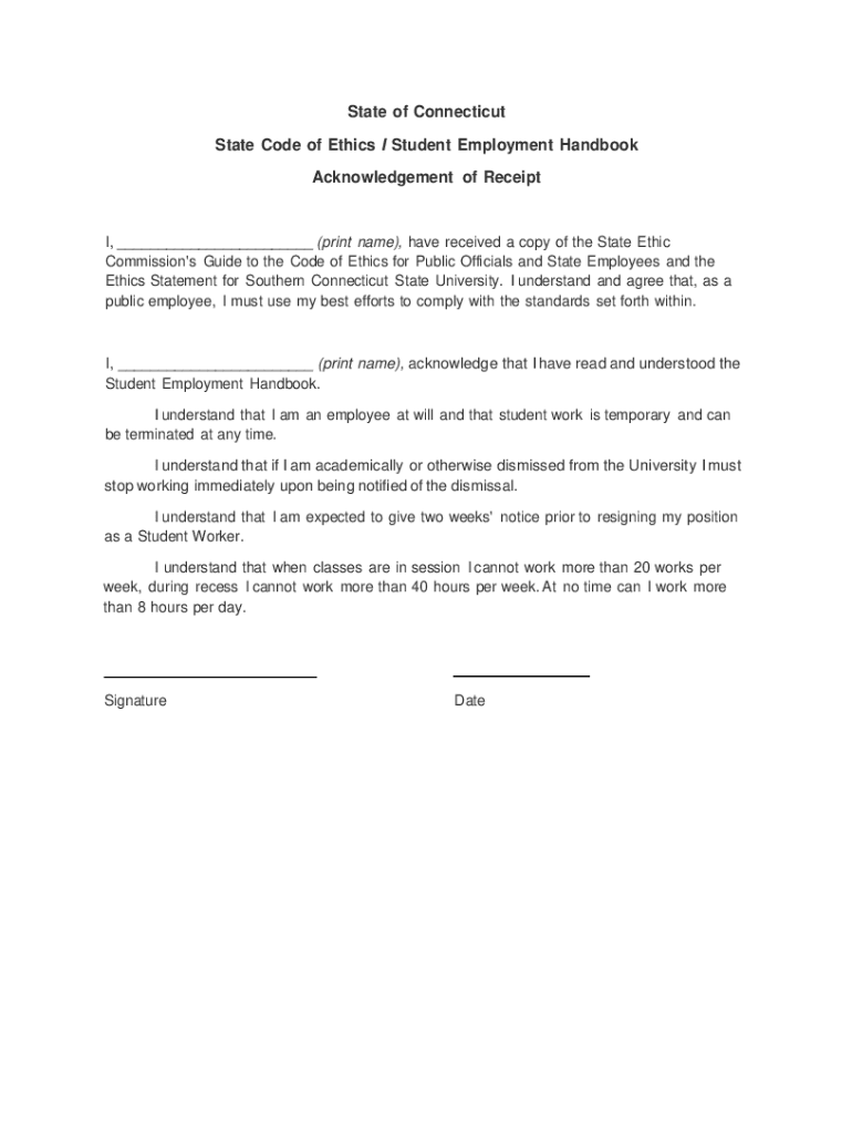 Fillable Online State Of Connecticut State Code Of Ethics Fillable Online State Of Connecticut State Code Of Ethics