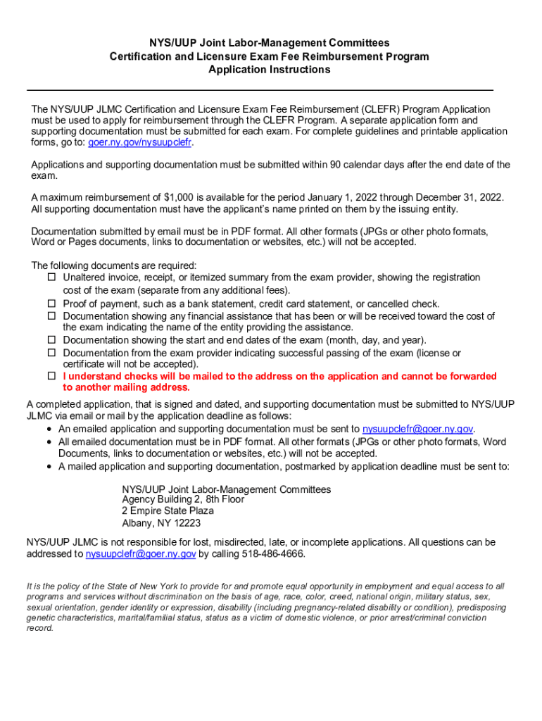 Fillable Online New York State United University Professions Joint ...