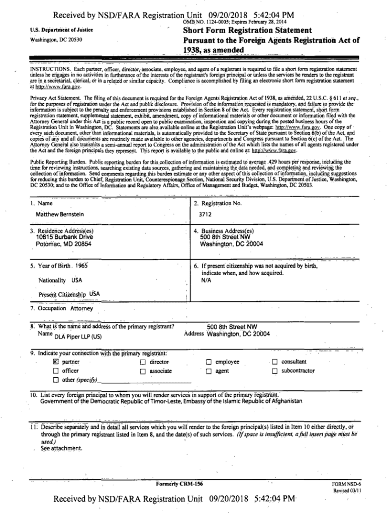 Fillable Online efile.fara.govdocs5870-Short-Form-20180309-82Received ...