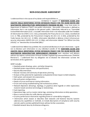 Fillable Online CLASSIFIED INFORMATION NONDISCLOSURE AGREEMENT Fax ...