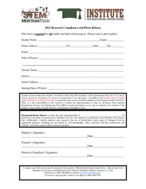 Fillable Online ISEF Forms - Society for Science Fax Email Print ...
