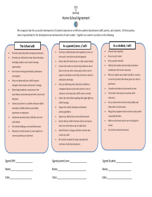 Fillable Online schools edu School Agreement Sample ContractsLaw ...