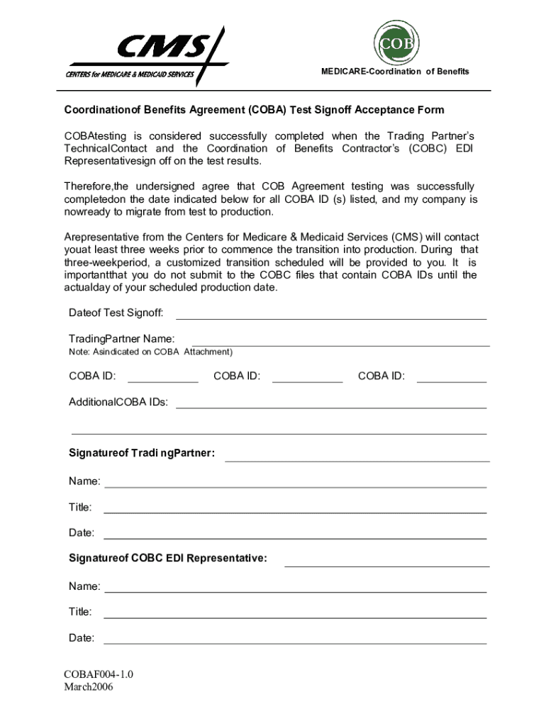 Fillable Online Test Signoff Form.doc Fax Email Print - pdfFiller
