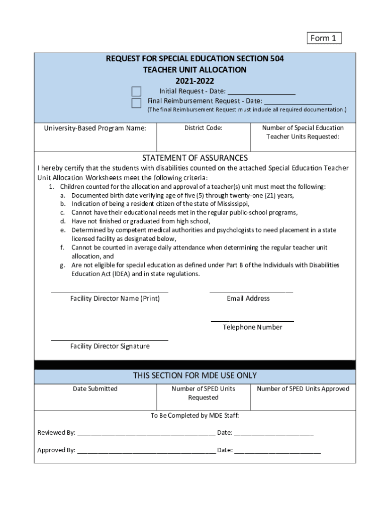 Fillable Online Form ISection 504 Update to be Completed by Teachers ...