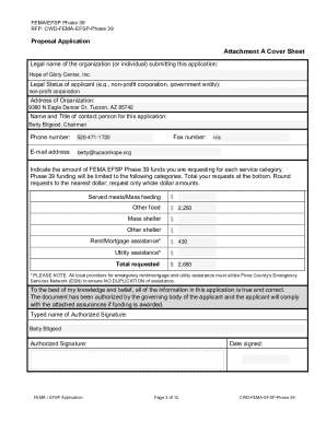 Fillable Online Attachment A Cover Sheet - Pima County Fax Email Print ...
