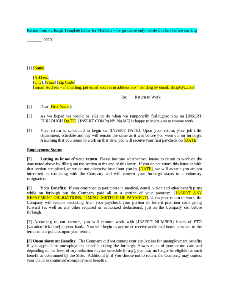 ilfordbid.comwp-contentuploadsLetter to confirm returning from furlough ...