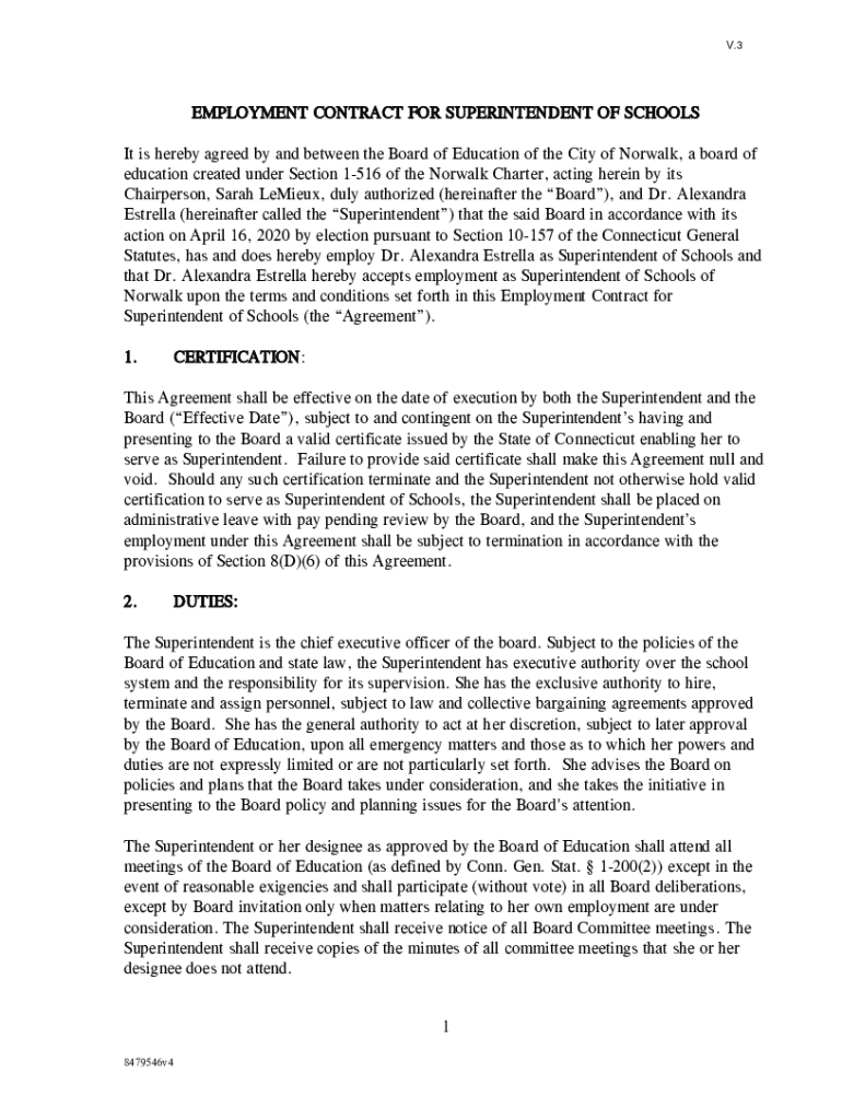 Fillable Online www.gssaweb.orgGSBA-Sample-SUPTSAMPLE SUPERINTENDENT ...