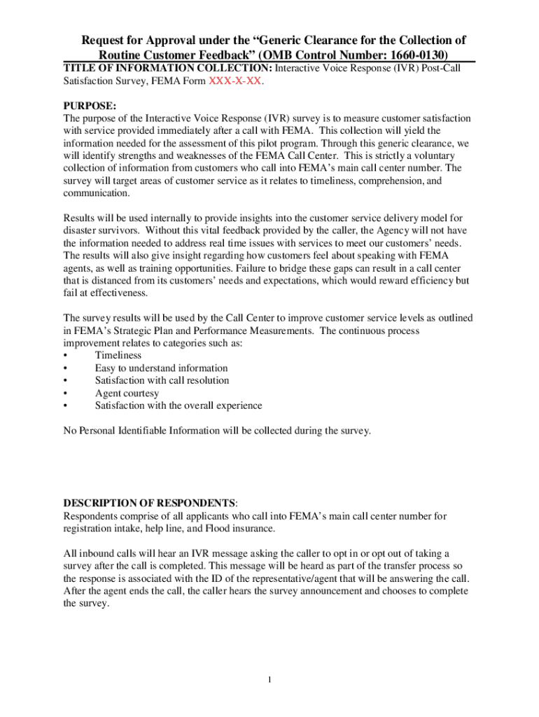 Fillable Online Fast Track PRA Submission Short Form Fax Email Print ...