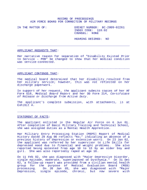 Air Force Board For Correction Of - boards law af Doc Template | pdfFiller