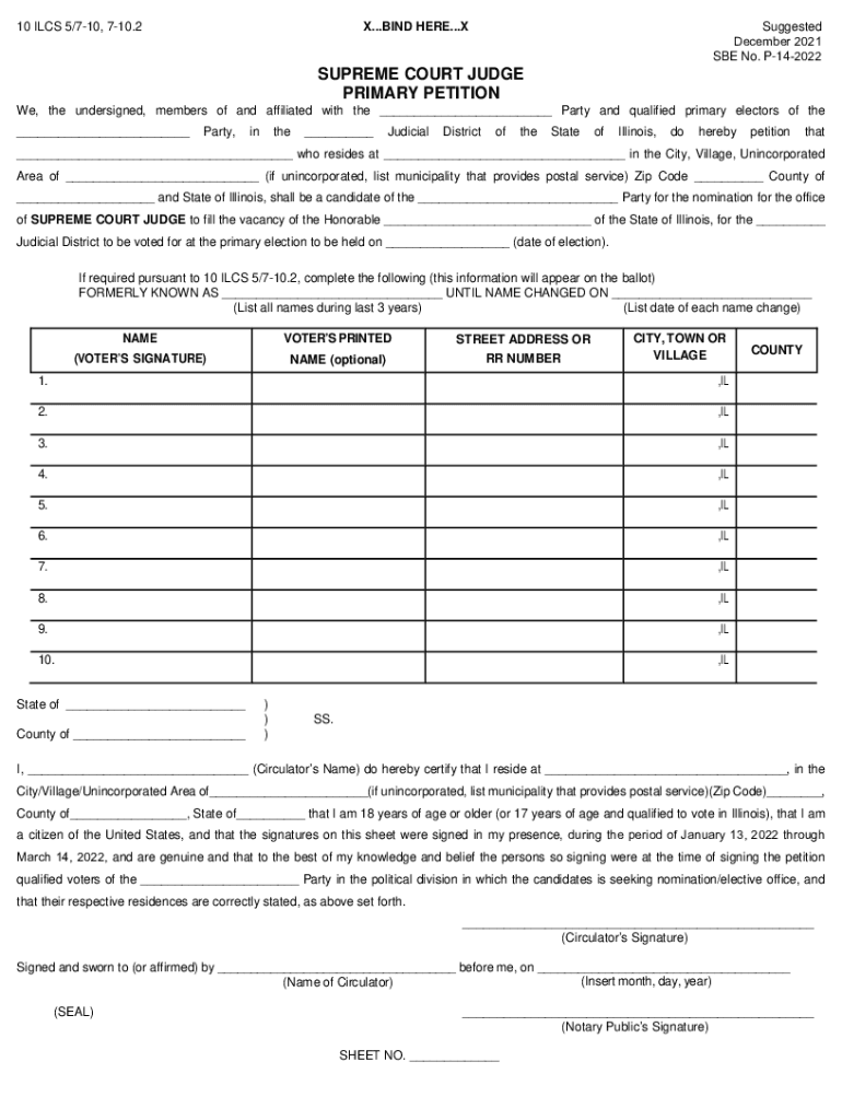 Fillable Online elections il law.justia.comcodesillinois710 ILCS 5 ...