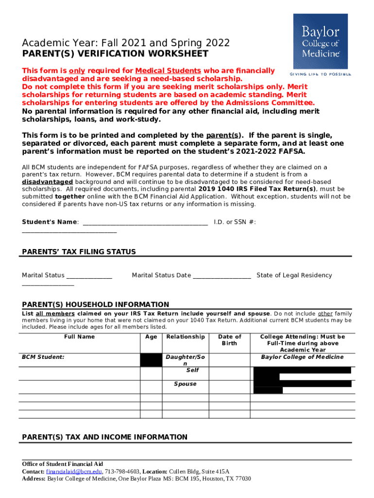 BAYLOR COLLEGE OF MEDICINE Doc Template | pdfFiller