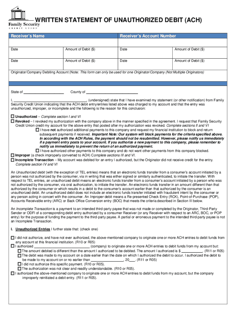 Fillable Online jctcuonline.orgformsWrittenStatementofUnauthorizedWritten Statement of ...
