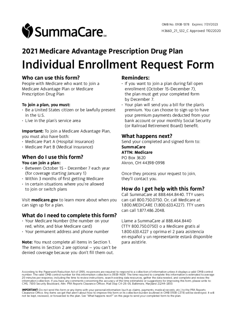 Fillable Online ilc.wellcare.com-mediaOMB No. 0938-1378 Individual ...