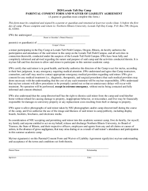 Fillable Online PARENTAL/GUARDIAN CONSENT FORM AND LIABILITY WAIVER Catholic Diocese of ... Fax ...