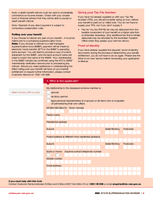 Fillable Online www.statesuper.nsw.gov.audataassetsSSS Form 512 ...