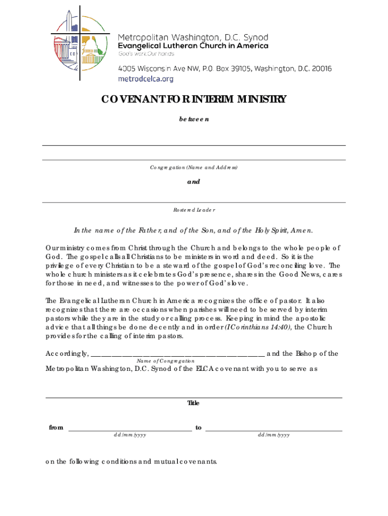 Fillable Online www.churchofengland.orgsitesdefaultMISSION AND MINISTRY ...