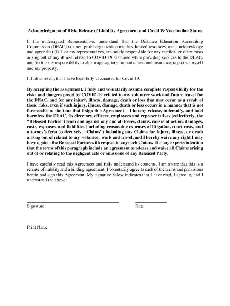 Fillable Online www.stcharlesparks.comwp-contentuploadsRISK ACKNOWLEDGMENT, RELEASE, AND ...