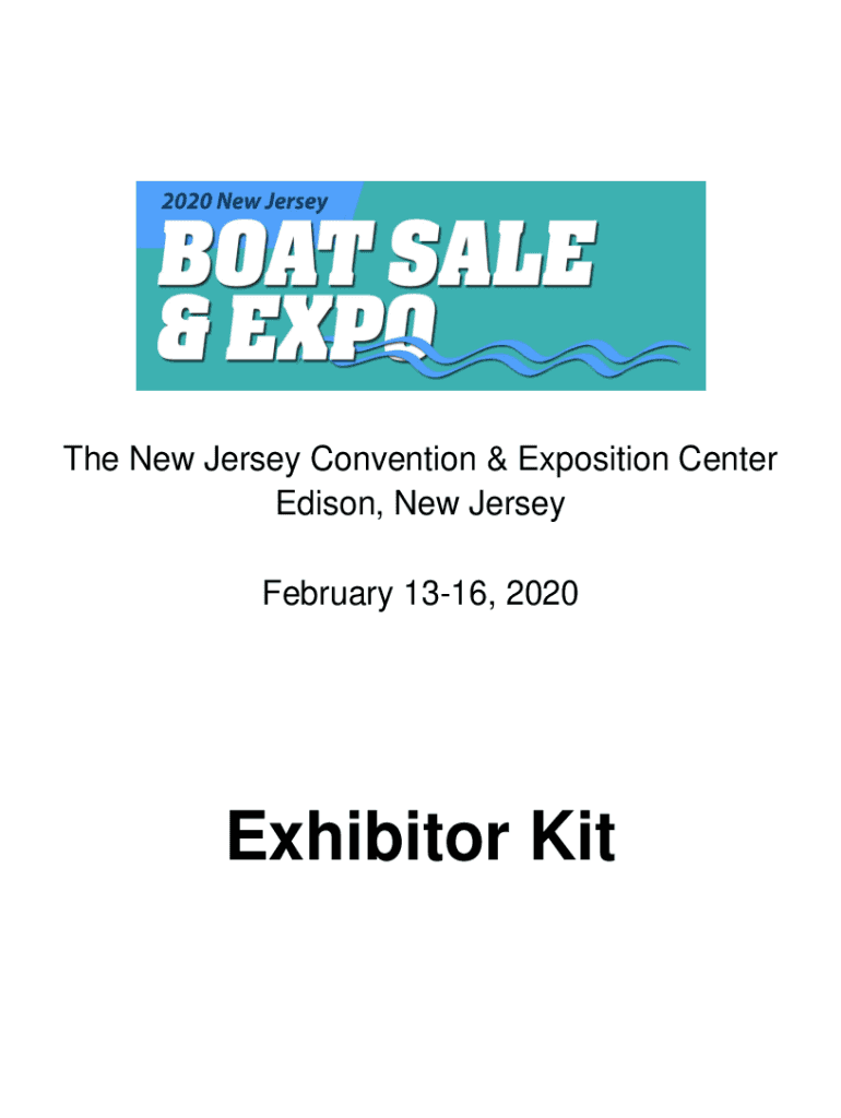 Fillable Online Events from Edison - The New Jersey Convention and ...