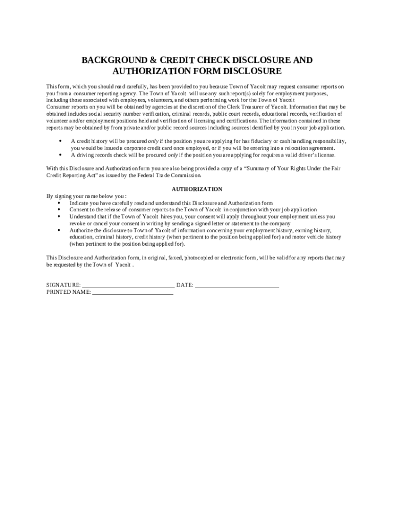 hr.osu.eduwp-contentuploadsBackground Check Disclosure and Authorization Doc Template | pdfFiller