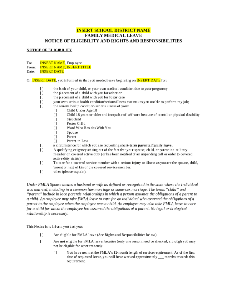 cdn.cocodoc.comcocodoc--pdfpdfFAMILY AND MEDICAL LEAVE ACT (FMLA ...