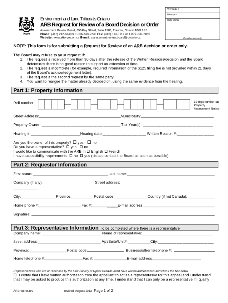 olt.gov.on.caARB-s-Request-for-ReviewPart 1: Property Ination - Ontario ...