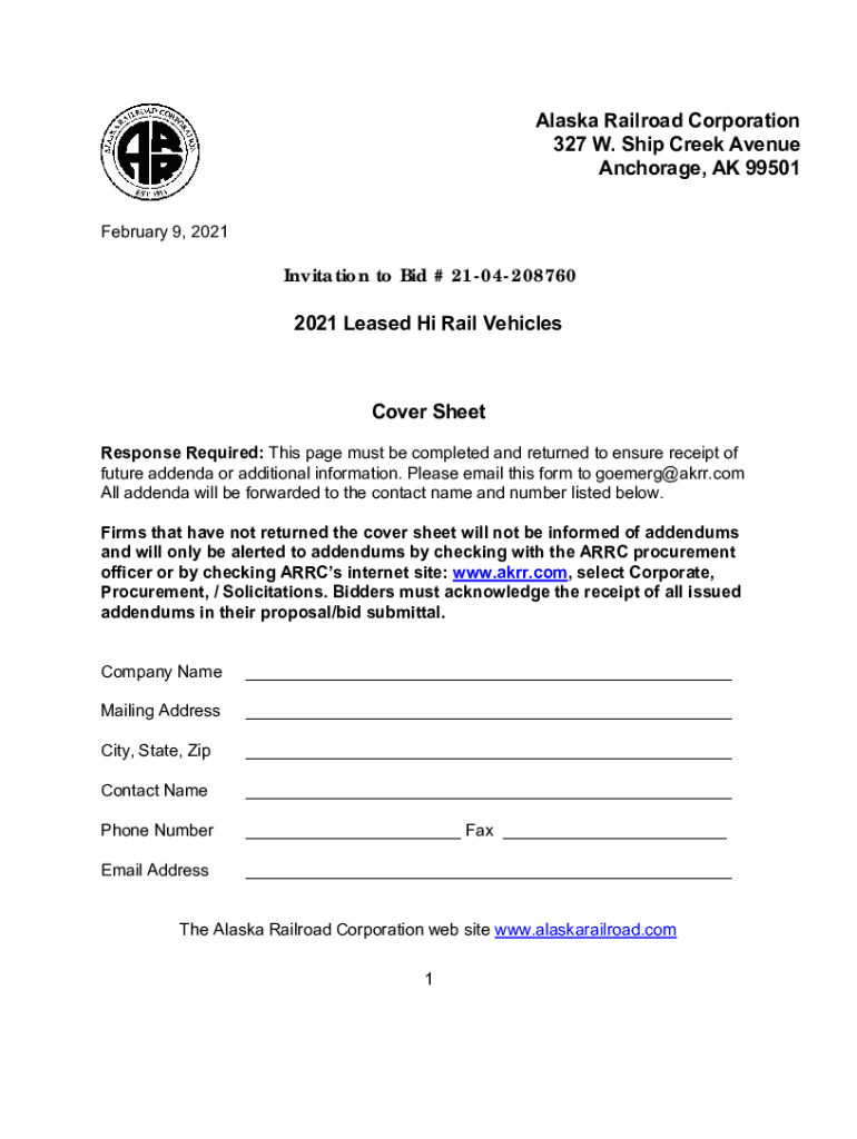 Fillable Online 2021 HI Rail Lease Vehicles Fax Email Print - pdfFiller