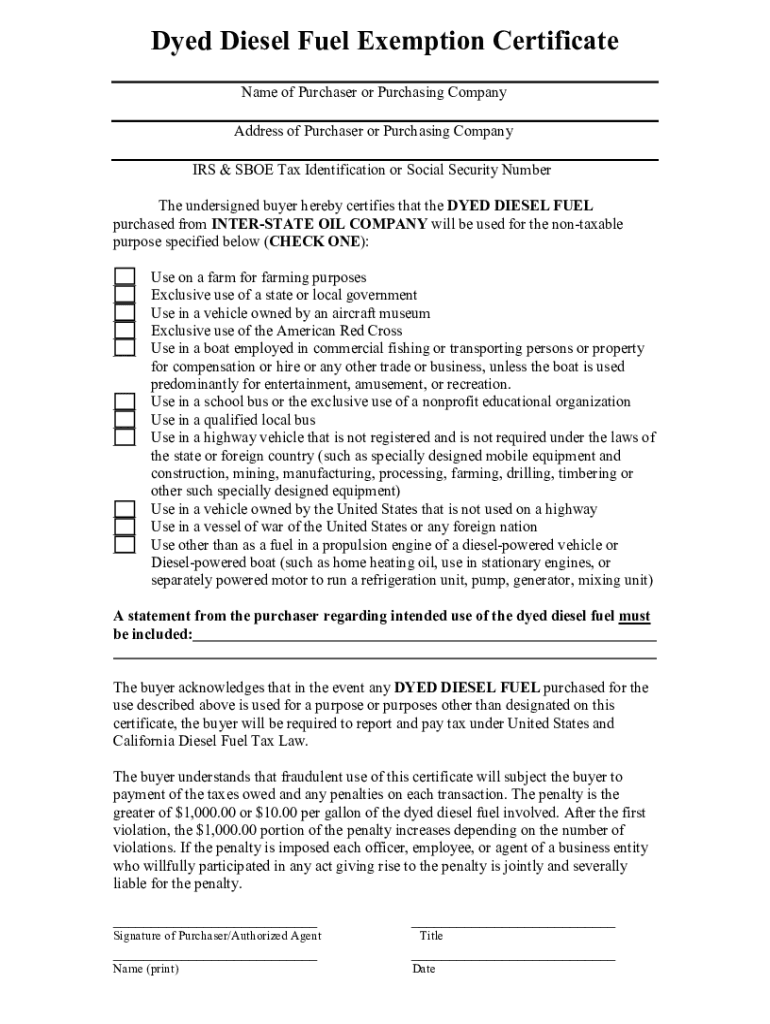 Fillable Online form.jotform.com92584231040146DYED DIESEL FUEL ...