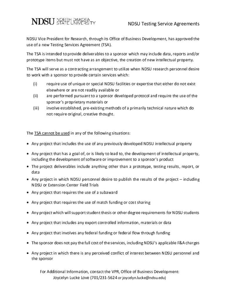 Fillable Online www.ndsu.edunewsviewNDSU Research Foundation signs technology licensing ...