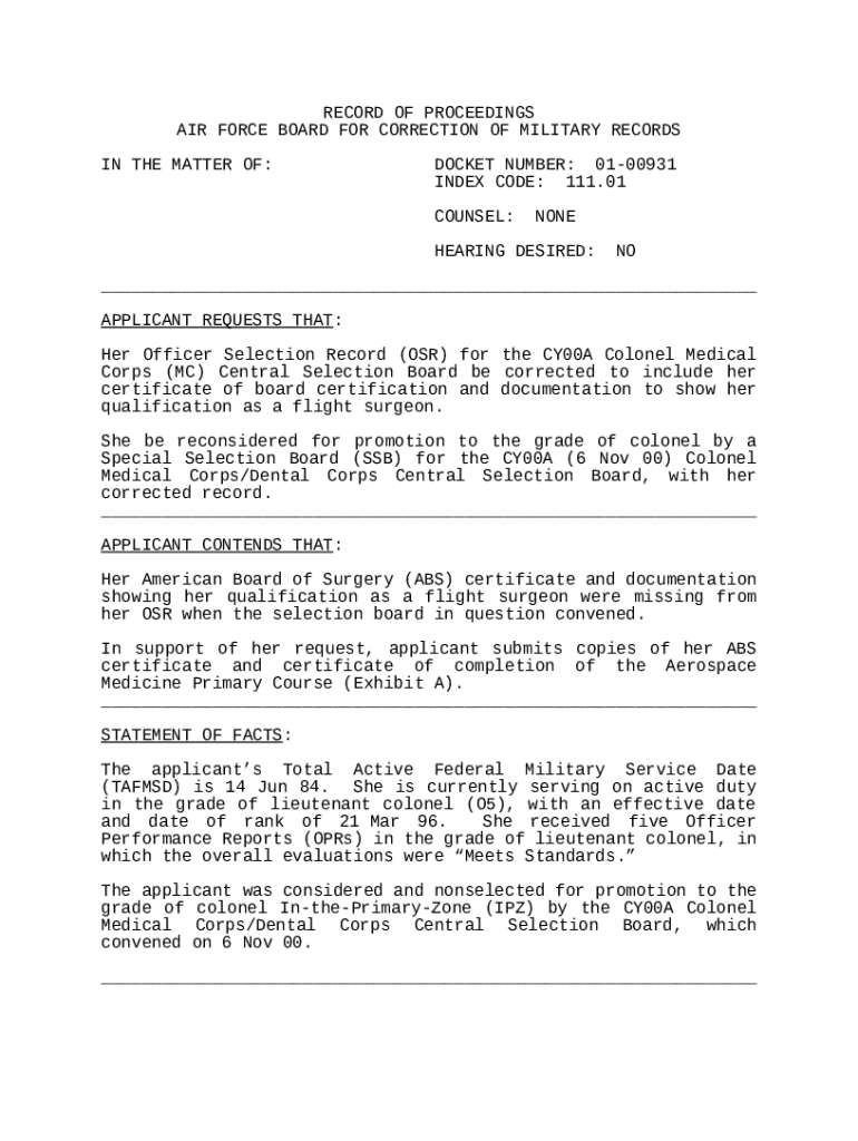 boards.law.af.mil AFBCMRCY2001Air Force Board for the Correction of ...