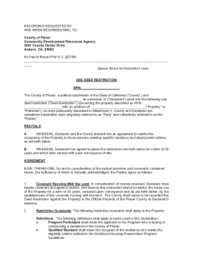 Fillable Online Recording Requested by: When Recorded Mail to Fax Email ...