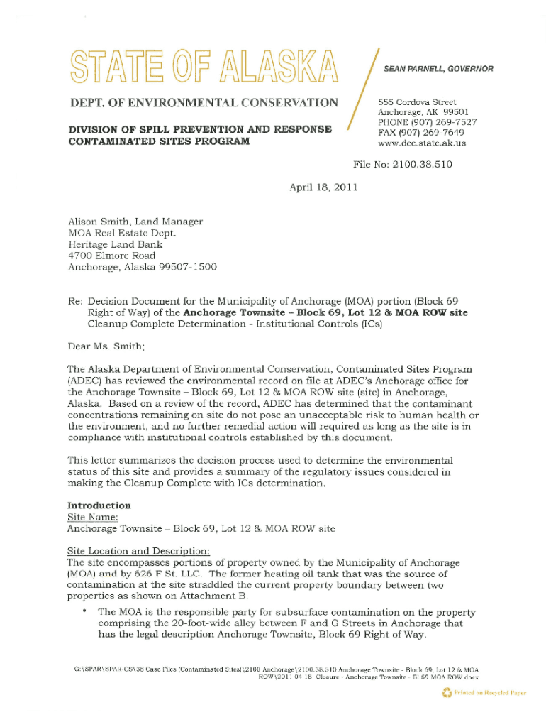 Fillable Online dec alaska dot.alaska.govcregdesignAKS052558 ALASKA ...