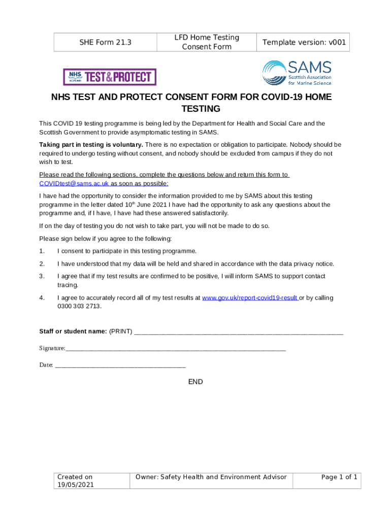 www.surveymonkey.co.ukrDC7QG8NNHS Test and Trace Consent for COVID-19 ...