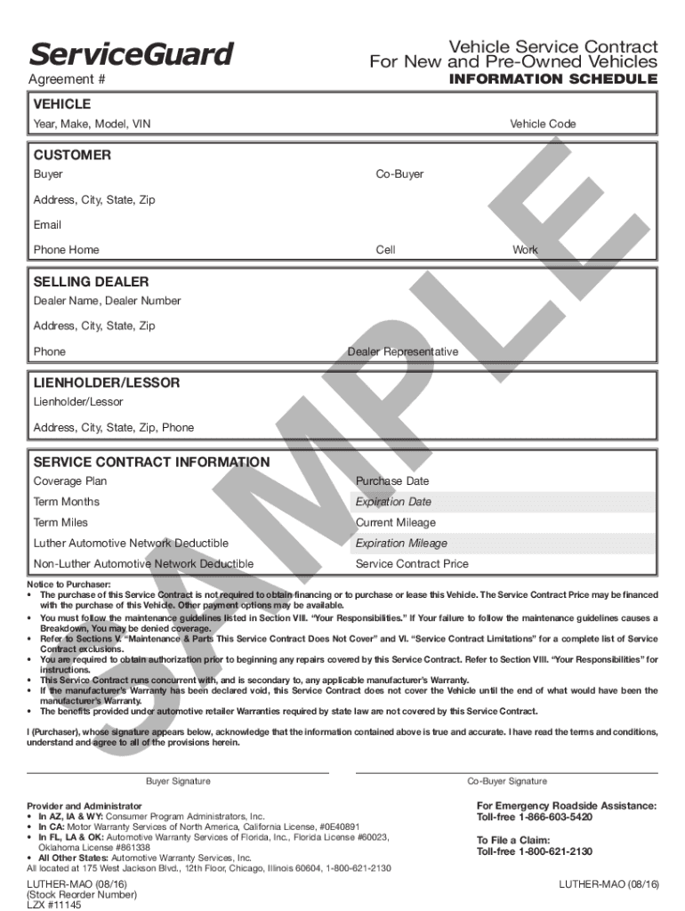 Fillable Online www.pdffiller.com488535491--Vehicle-ServiceFillable ...