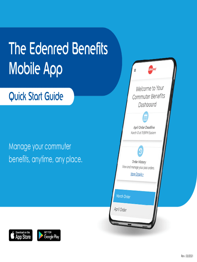 Fillable Online The Edenred Benefits Mobile App Fax Email Print - pdfFiller