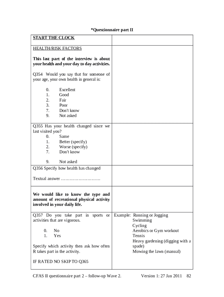 New Patient Intake Questionnaire: Part IICultivate My Health Doc ...