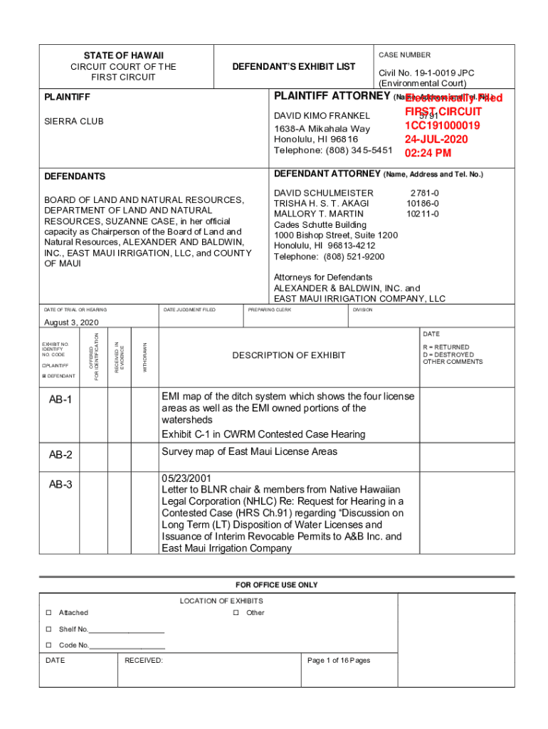 Fillable Online www.courts.state.hi ...
