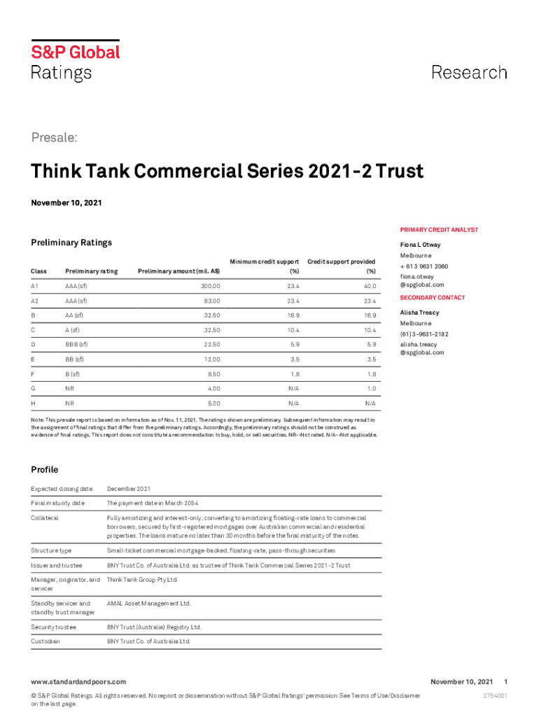 Fillable Online Series SRAI - 20212 - CTSLink Fax Email Print - pdfFiller
