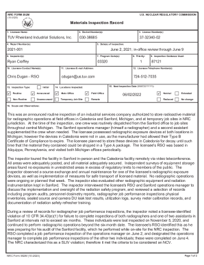 Fillable Online TUV Rheinland Industrial Solutions, Inc., Inspection ...