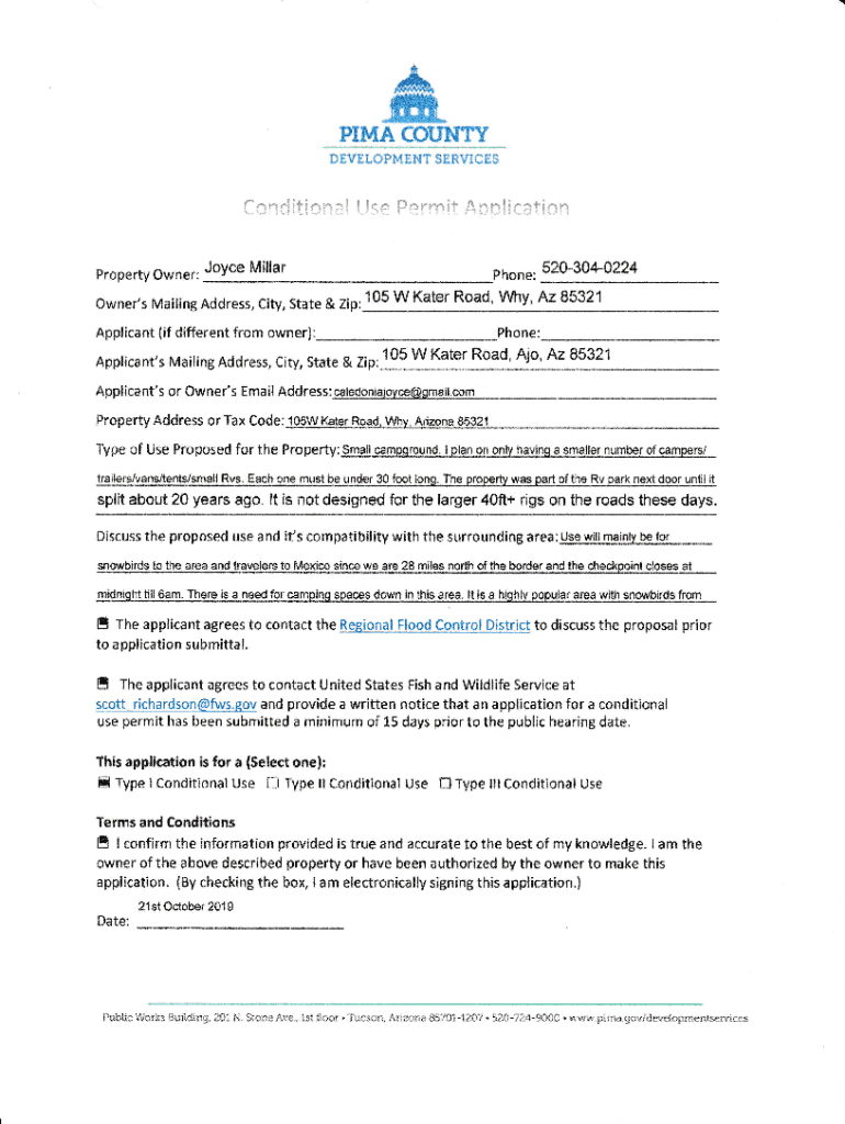 Fillable Online A.a.s . b, '.t.. --E cOI - Pima County, Arizona Fax ...