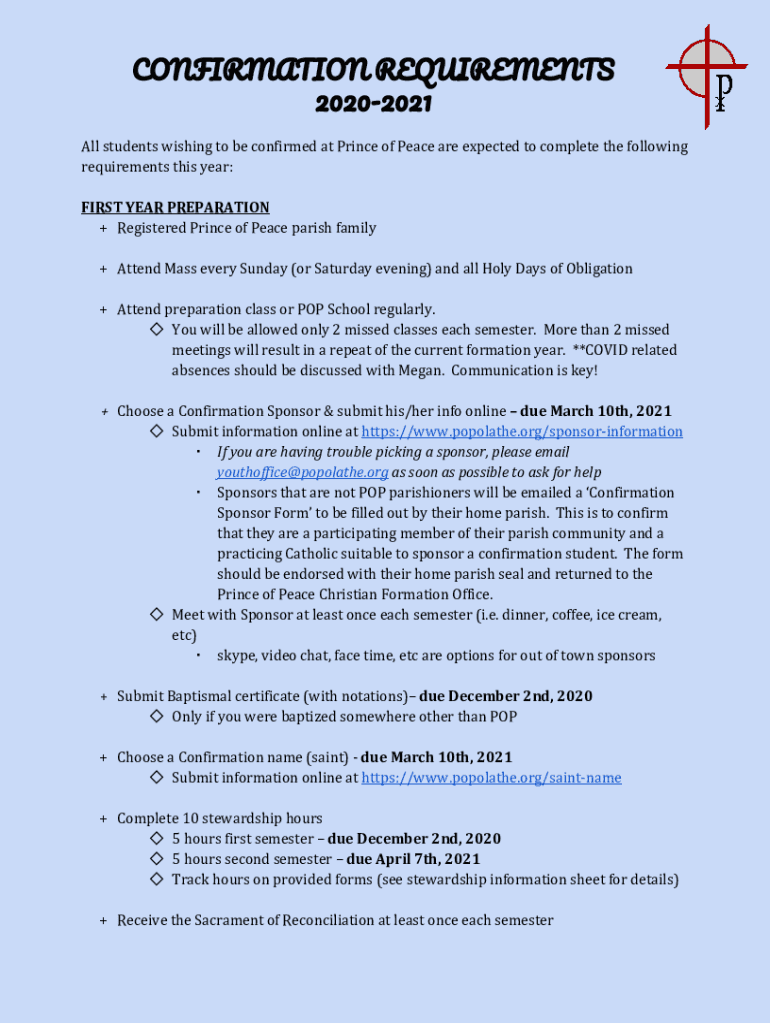 Fillable Online wpcdenver.orgwp-contentuploadsConfirmation Requirements and Agreement Form Fax ...