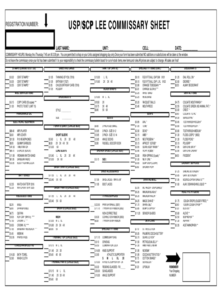 Fillable Online www2.fed.bop.govlocationsinstitutionsREGISTRATION ...