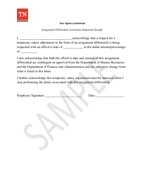 Fillable Online IRS Disclosure Awareness Acknowledgement Statement for ...