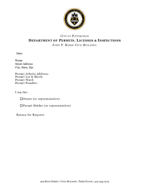 Fillable Online apps pittsburghpa Revoke Request Form Fax Email Print ...