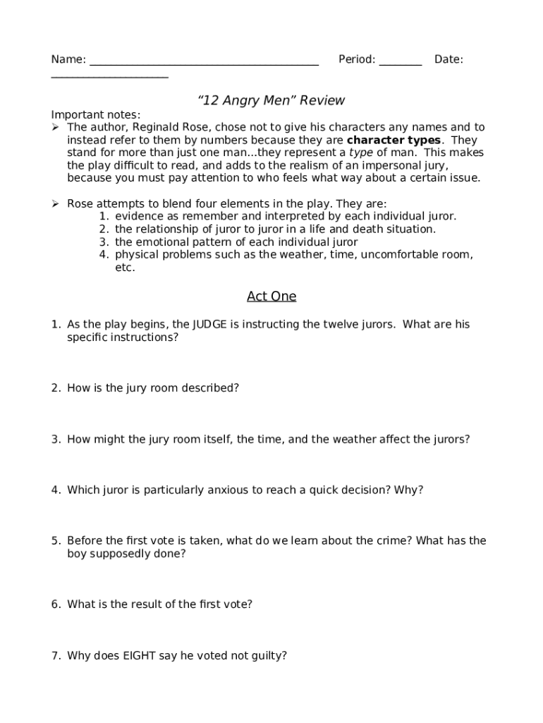12 Angry Men Study Guide F14-1.doc - Name:Period ... Doc Template ...