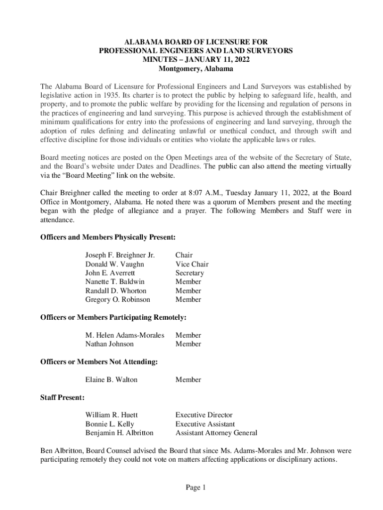 Fillable Online bels alabama Alabama Board of Licensure for ...