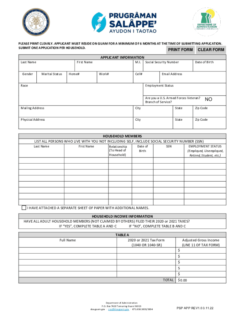 Fillable Online doa guam hr.doa.guam.gov02Govt-Guam-Employment ...